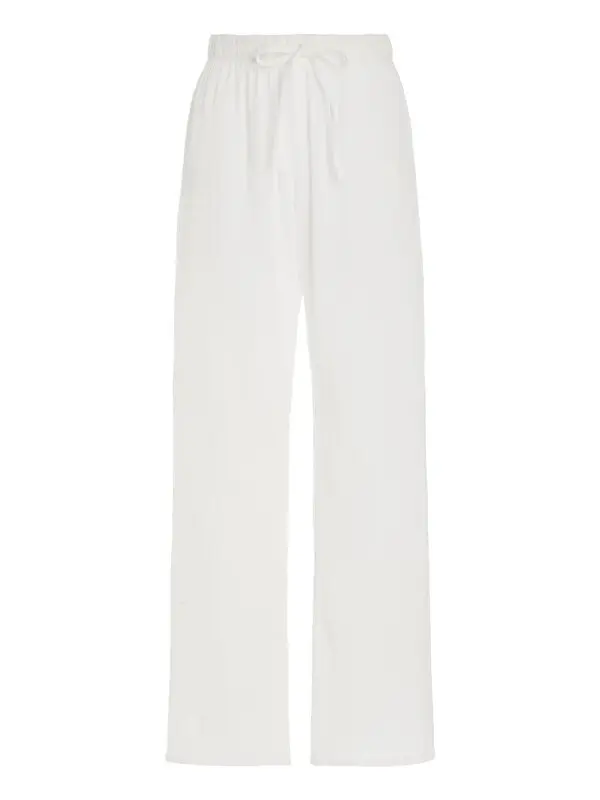 Eterne Willow Cotton Pants - Ivory
