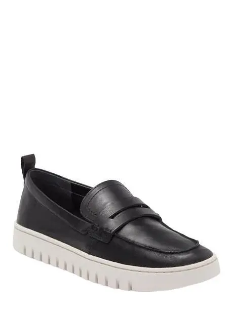 Vionic Uptown Hybrid Penny Loafer - Black Leather