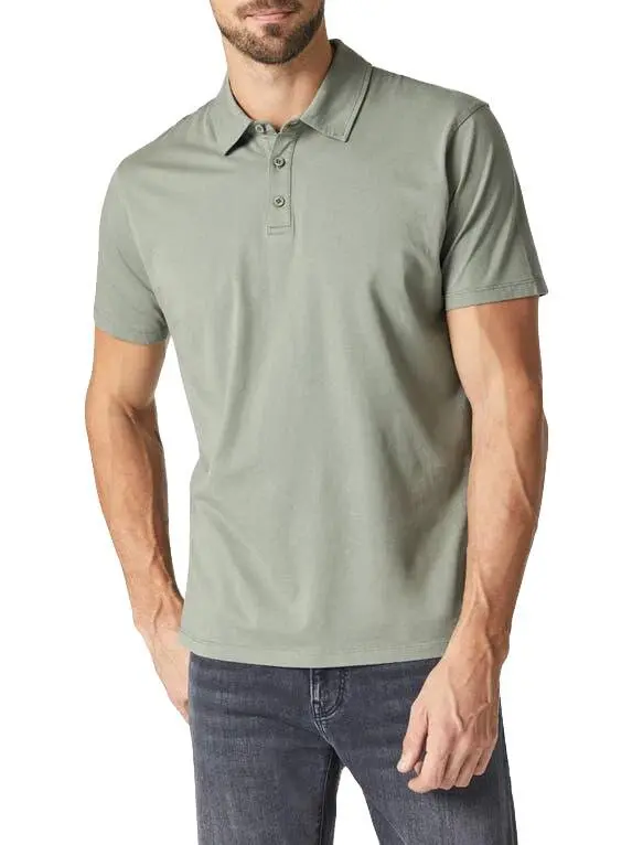 MAVI Cotton Polo - Agave Green