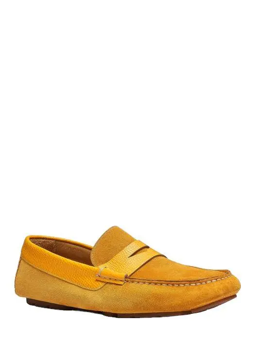 DONALD PLINER Maverick Driving Loafer - Yellow