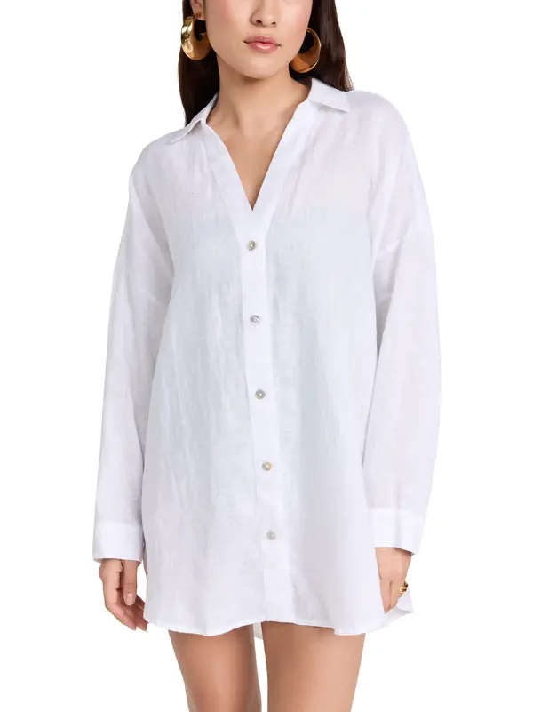 L*Space Rio Tunic - White