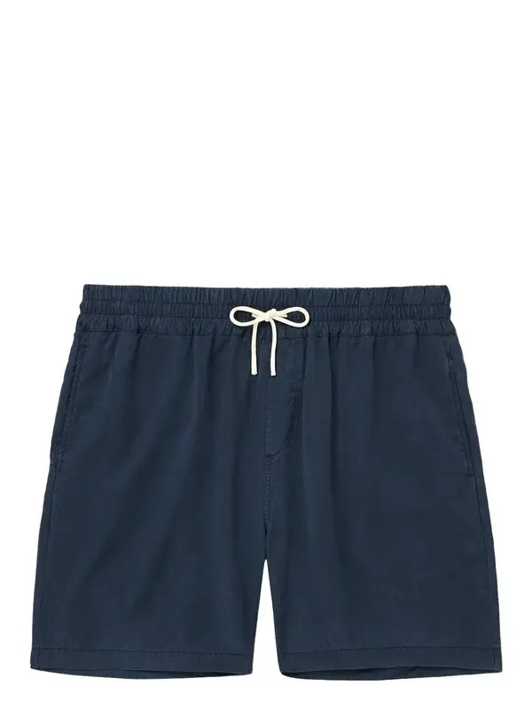 Portuguese Flannel Dogtown Tencel™ Lyocell Drawstring Shorts - Blue