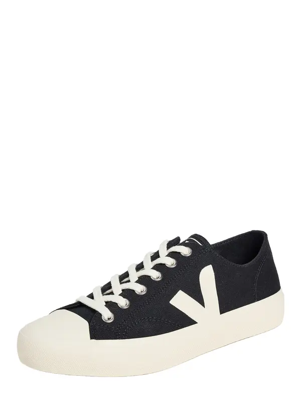 VEJA Wata Ii Low Canvas Sneakers - Black Pierre