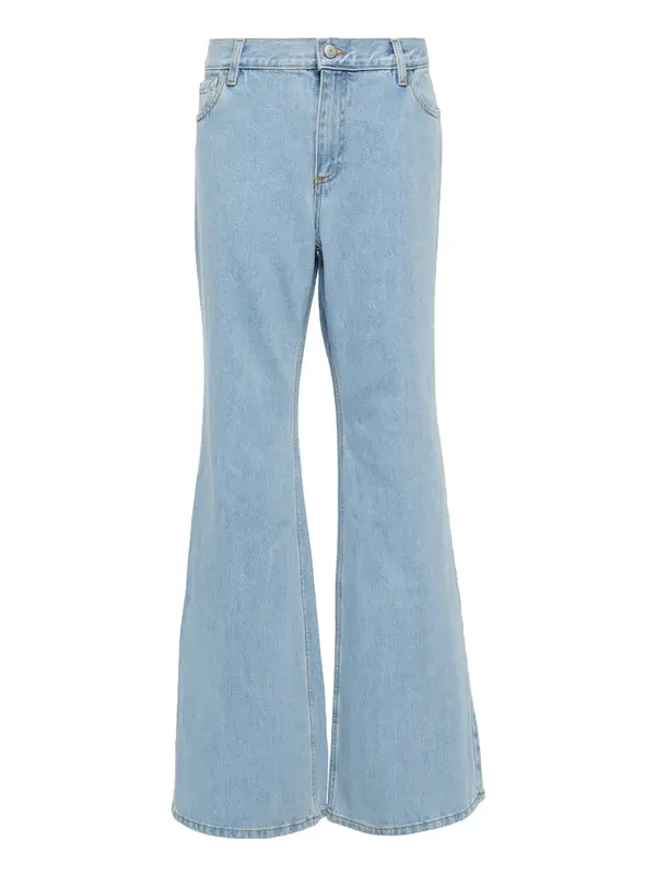 Magda Butrym High-rise Flared Jeans - Blue