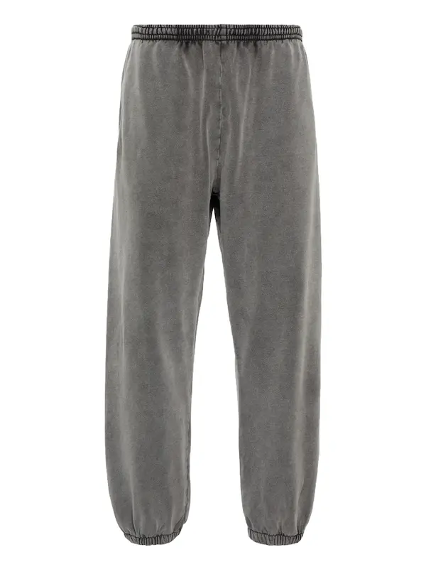 Acne Studios Faded Cotton Sweatpants - Black