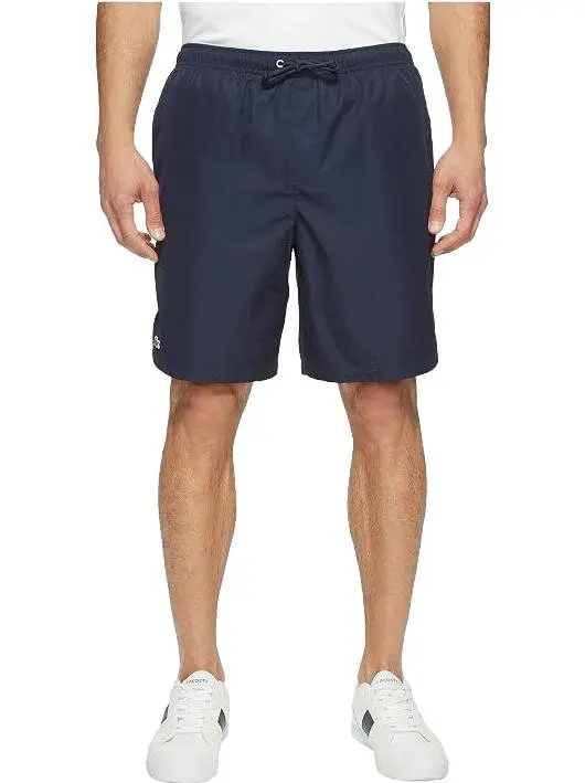 Lacoste Lightweight Diamond Taffeta Tennis Shorts - Navy