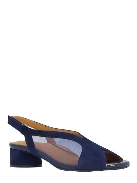 L'AMOUR DES PIEDS Estefana Slingback Sandal - Dark Blue