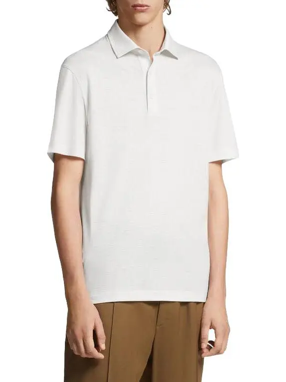 Zegna High Performance™ Wool Polo - White