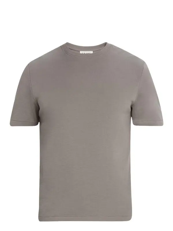 FRAME Duo Fold Short Sleeve Tee - Dkgray