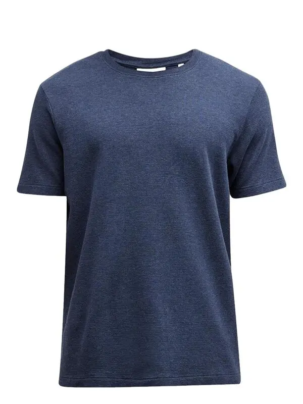 FRAME Duo Fold Short Sleeve Tee - Heather Da