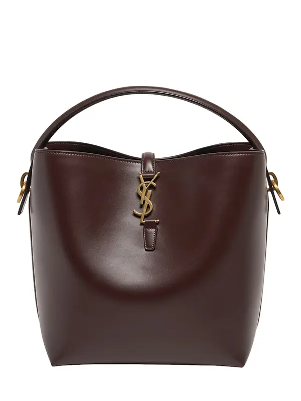 Saint Laurent Le 37 Bucket Bag - Dark Sweet Choco
