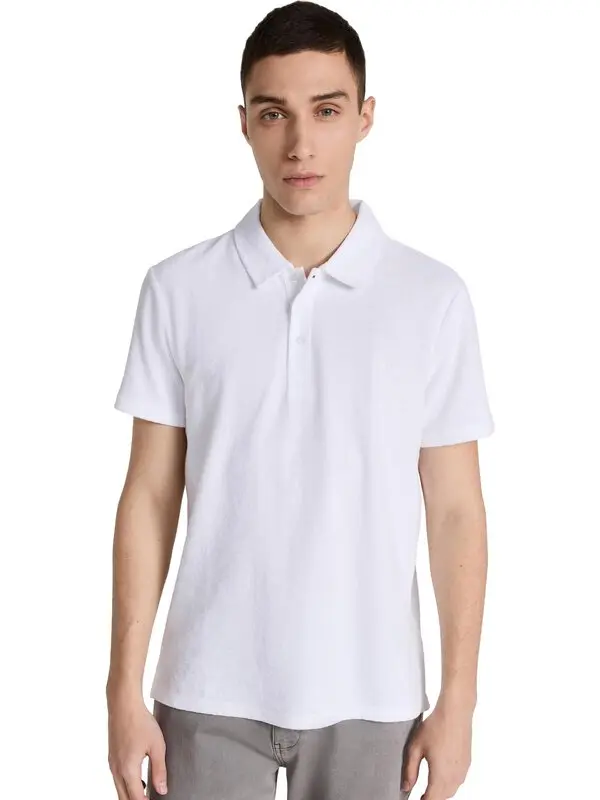 Vilebrequin Phoenix Terry Polo - Blanc