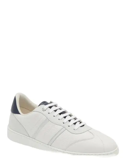 FERRAGAMO Achille Low-top Sneakers - Bianco Ottico