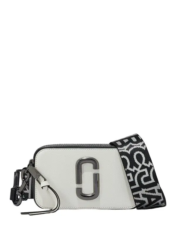 Marc Jacobs The Bicolor Snapshot Bag - Black/ White