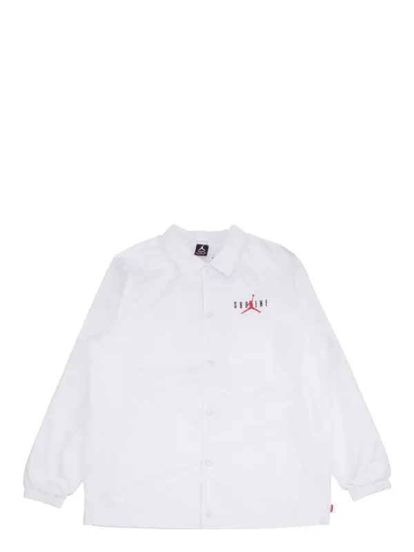 Supreme X Jordan Coaches Jacket - White