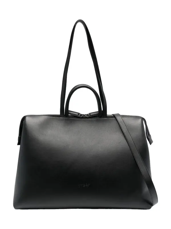 Marsèll Orizzontale Leather Tote Bag - Black