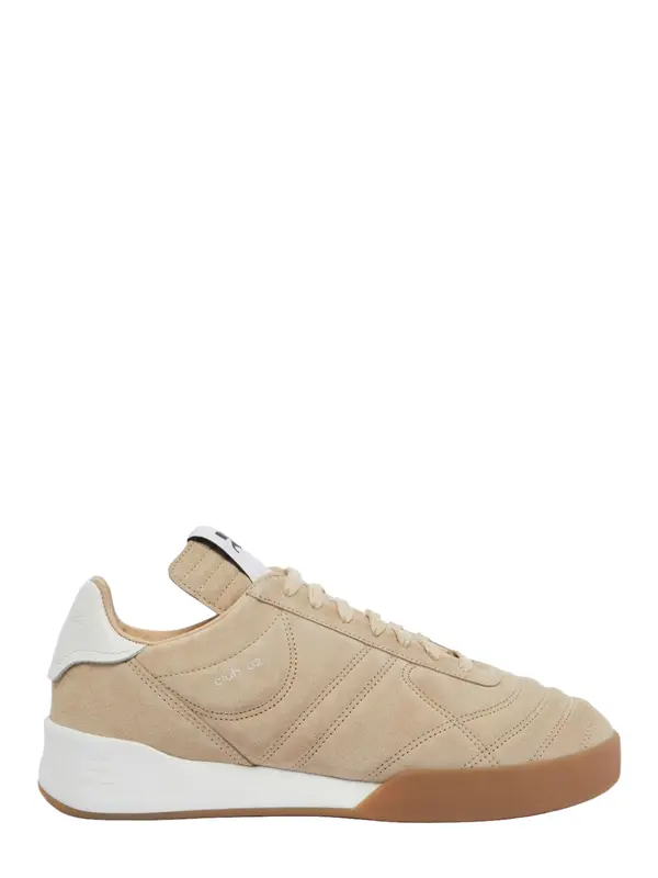 COURREGES Club 02 Leather Sneakers - Neutrals