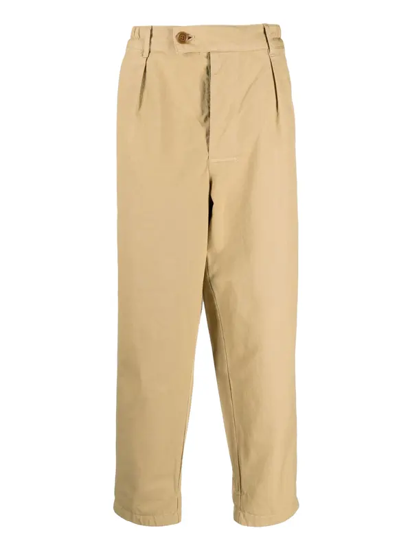 Barbour Mid-rise Straight-leg Trousers - Neutrals