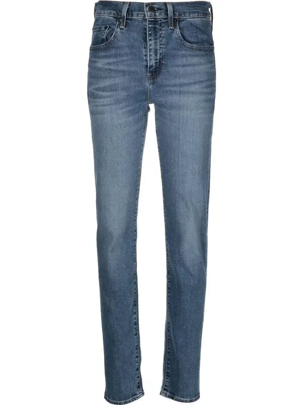 LEVI'S 724 High-rise Slim-fit Jeans - Blue