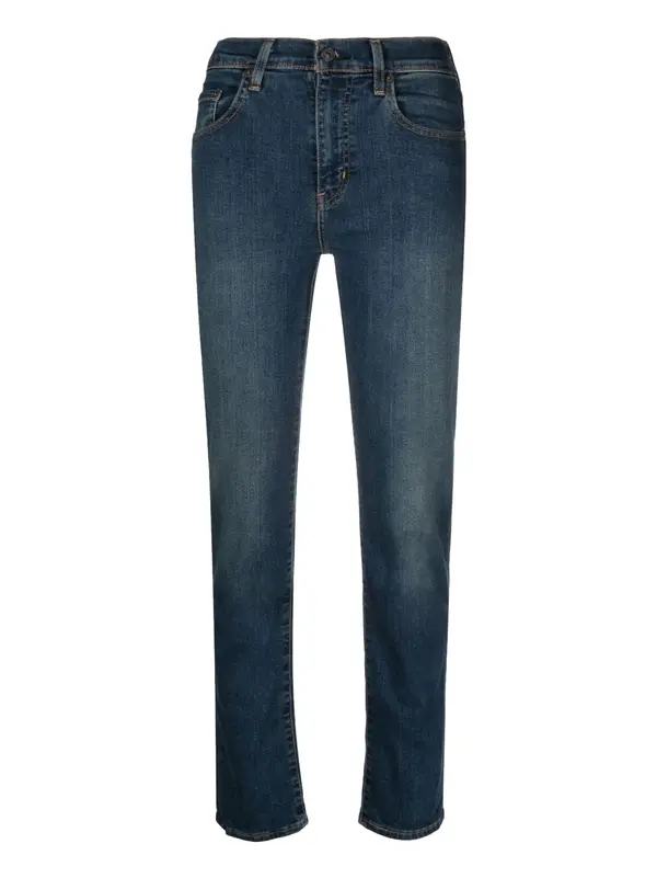 LEVI'S 724 High-rise Slim-fit Jeans - Blue