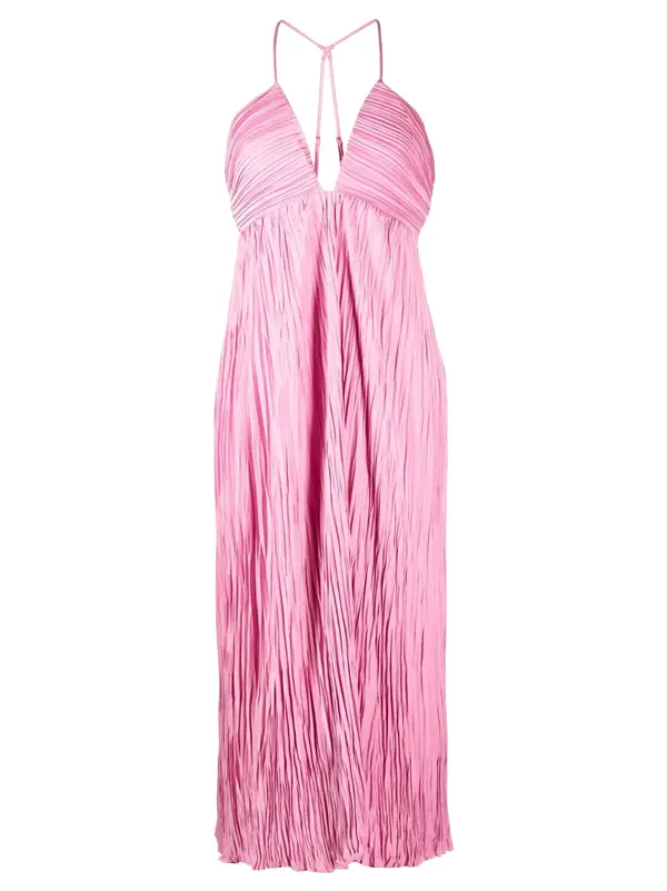 A.L.C. Angelina Pleated Dress - Pink