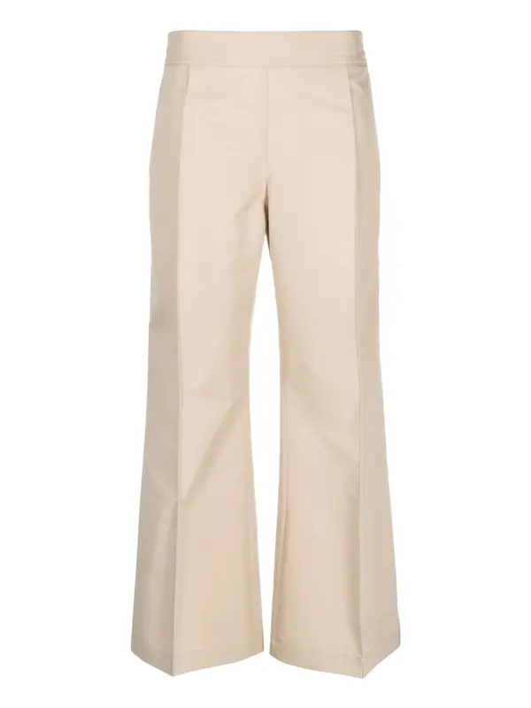 Studio Nicholson Acapulco Flared Trousers - Neutrals