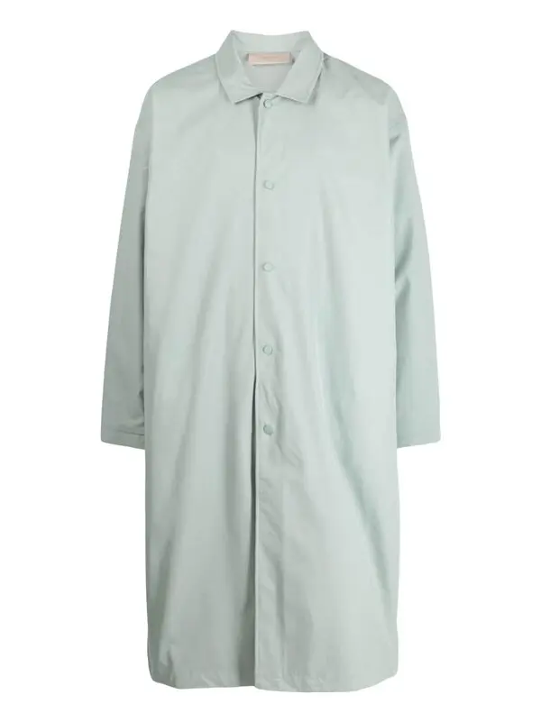 Fear Of God Twill-weave Single-breasted Coat - Green