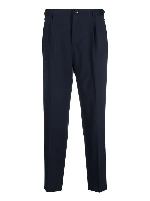 Incotex Tapered Chino Trousers - Blue