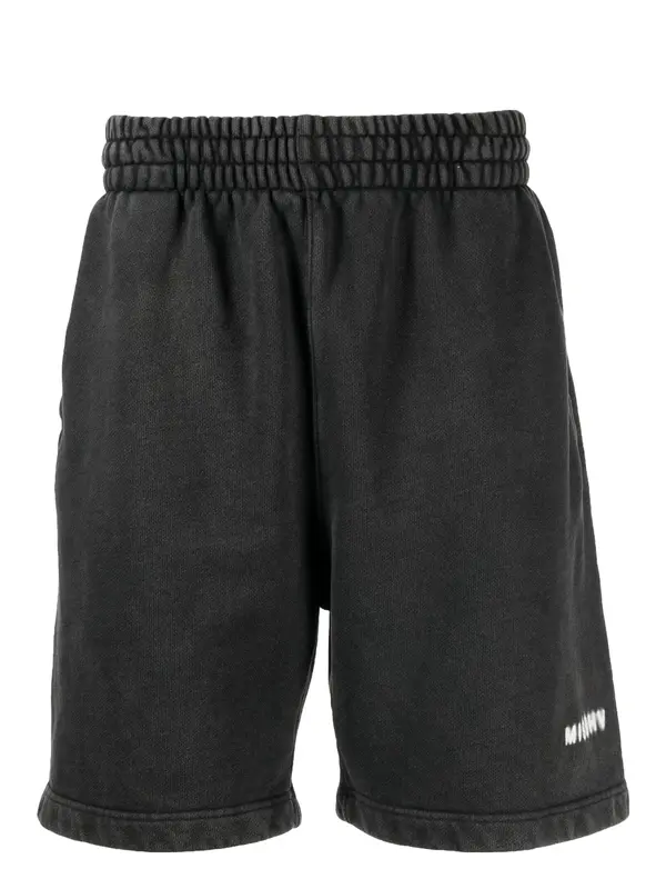 MISBHV Logo-print Track Shorts - Grey