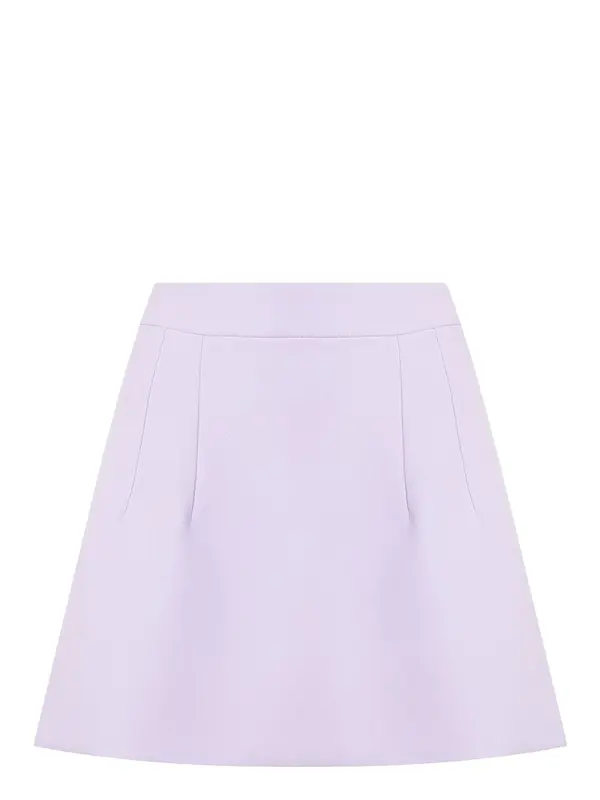 OLYMPIAH High-waisted Miniskirt - Purple