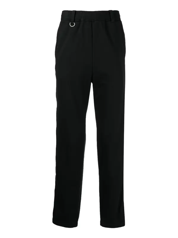 UNDERCOVERISM Logo-patch Straight-leg Trousers - Black