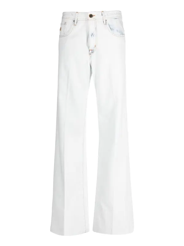 Jacob Cohen Hailey Wide-leg Jeans - Blue