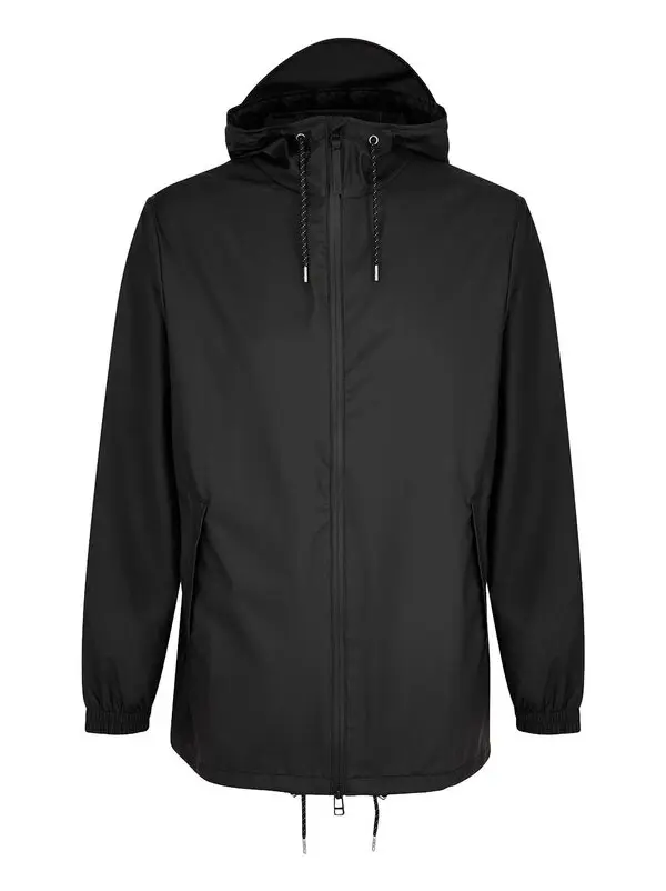 Rains Storm Breaker Waterproof Raincoat - Black