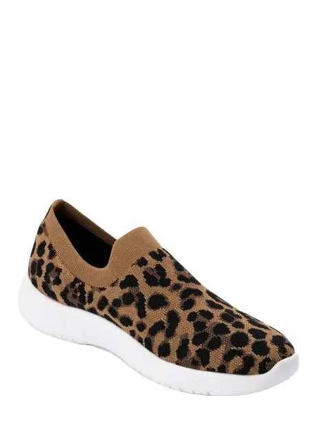 Blondo Karen Waterproof Slip-on Sneakers - Leopard Knit