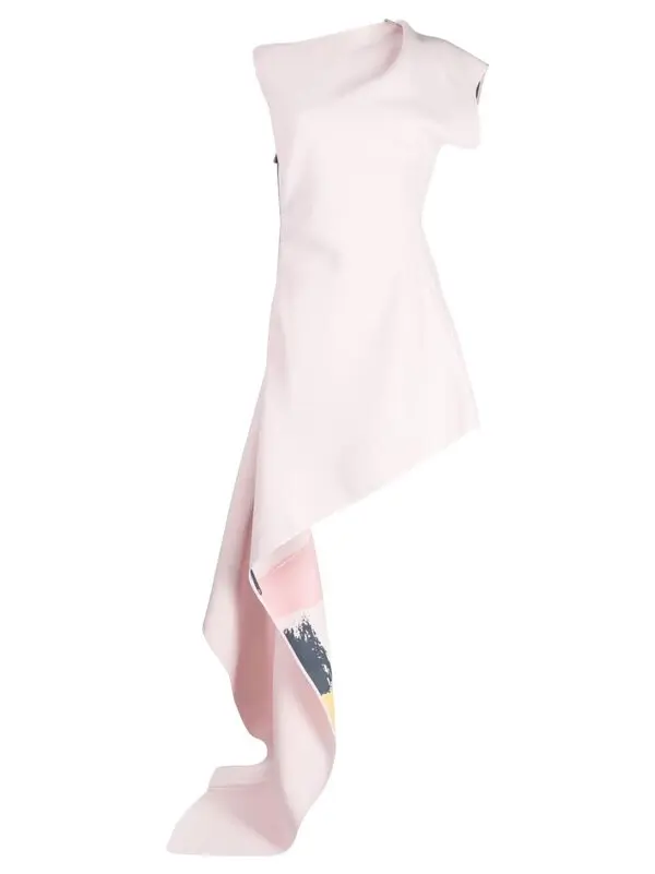 Maticevski Indicative Cut Away Dress - Pink
