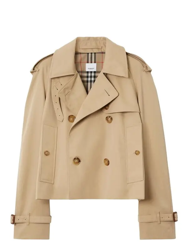 Burberry Double-breasted Trench Coat - Neutrals