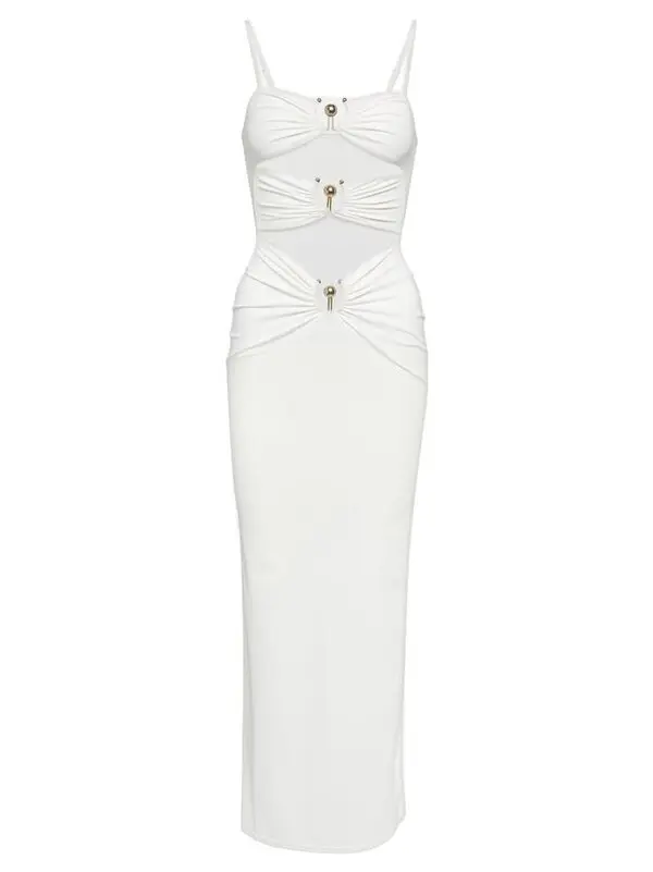 Christopher Esber Cut-out Midi Dress - Black