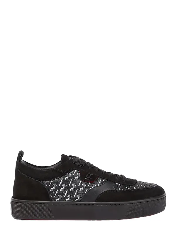 CHRISTIAN LOUBOUTIN Happyrui Low Top Sneakers - Black
