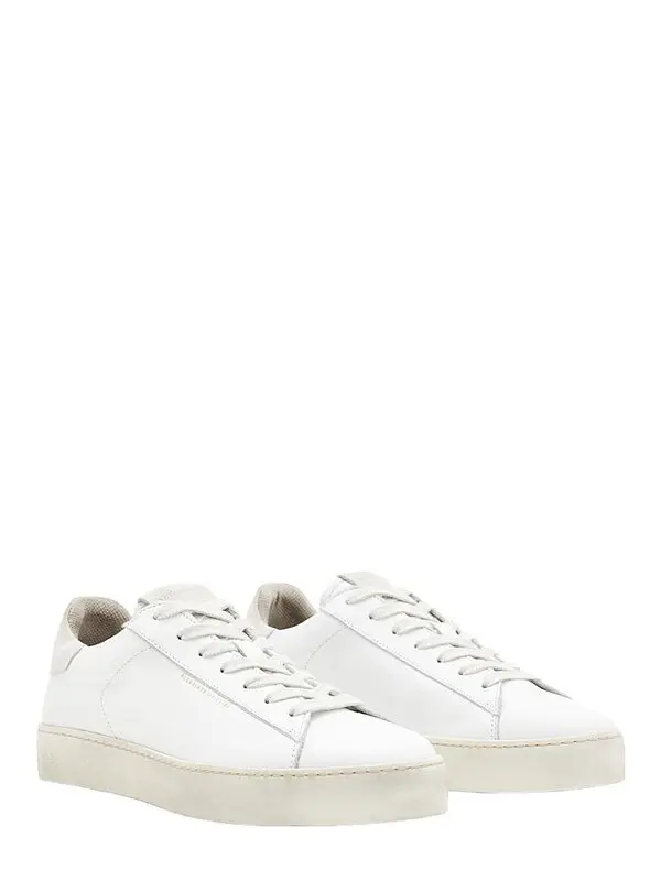 ALLSAINTS Shana Lace Up Low Top Sneakers - White