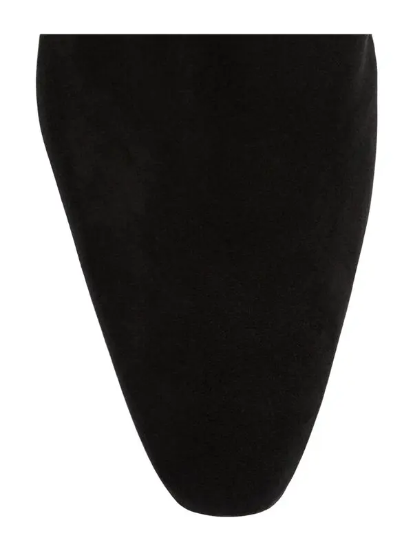 Manolo Blahnik Tolarc Ankle Booties - Black