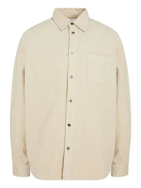 John Elliott Cloak Cottoncorduroy Shirt - Beige