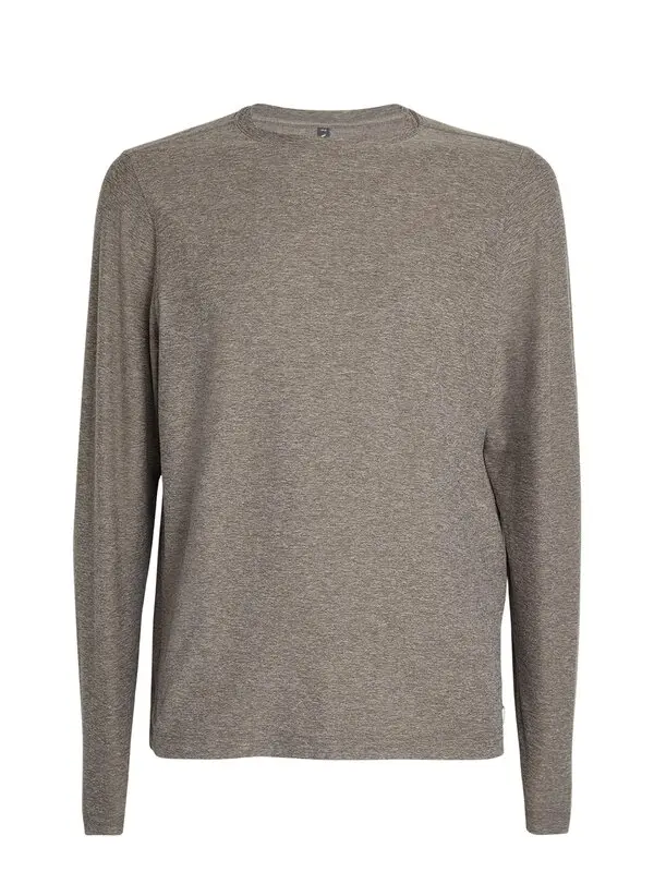 Vuori Strato Tech Long-sleeved T-shirt - Grey