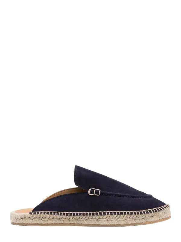 SCAROSSO Suede Espadrilles - Blue