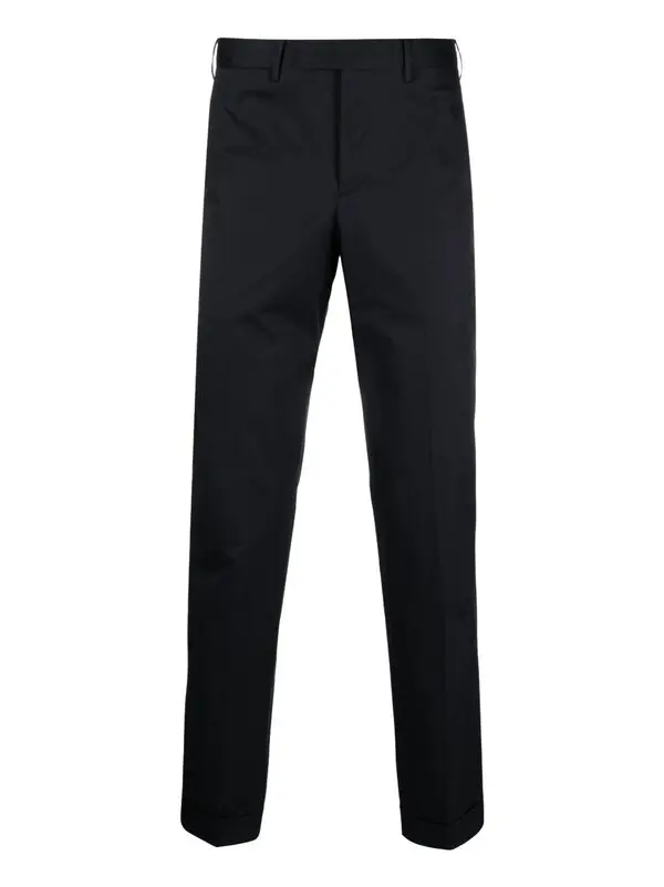 PT TORINO Slim-fit Tailored Trousers - Blue