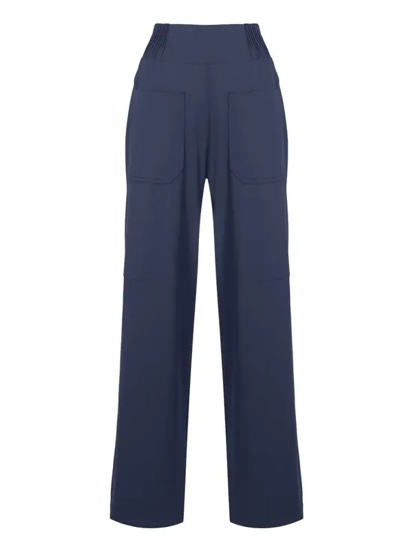 ALCACUZ Straight-leg Trousers - Blue