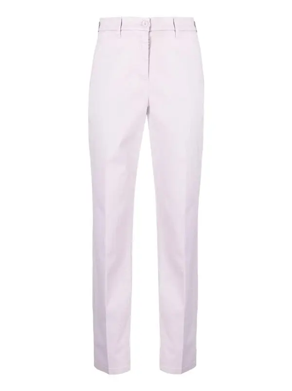 Jacob Cohen Cropped Trousers - Purple