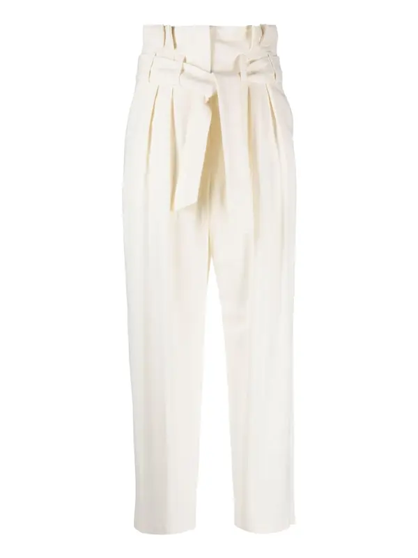 IRO PARIS Sandya Cropped Trousers - Neutrals