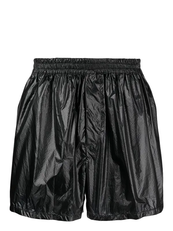 SAPIO Thigh-length Track Shorts - Black