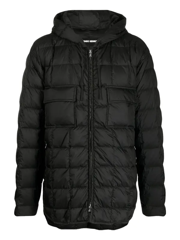 IENKI IENKI Padded Hooded Jacket - Black