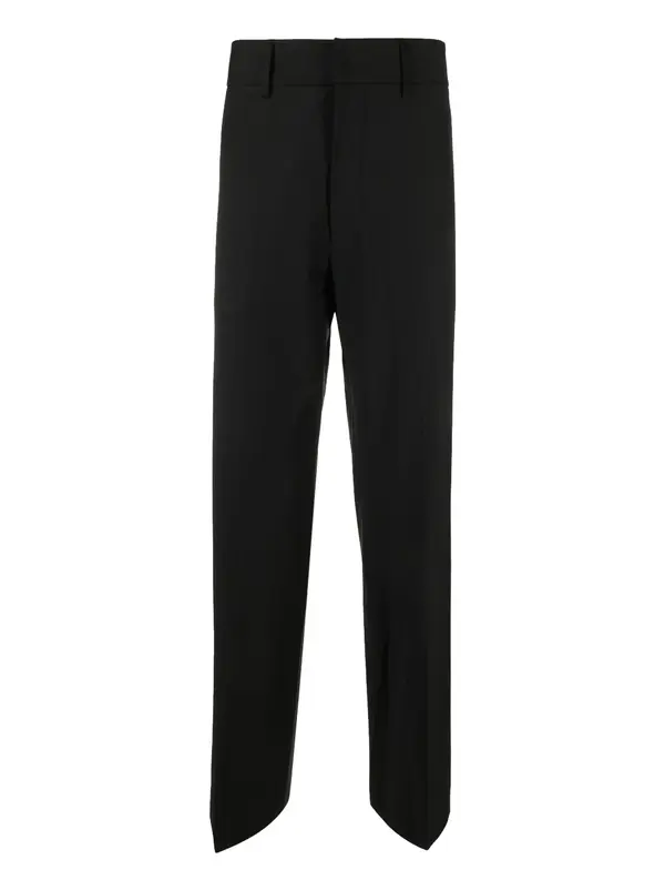 Patrizia Pepe Straight-leg Tailored Trousers - Black